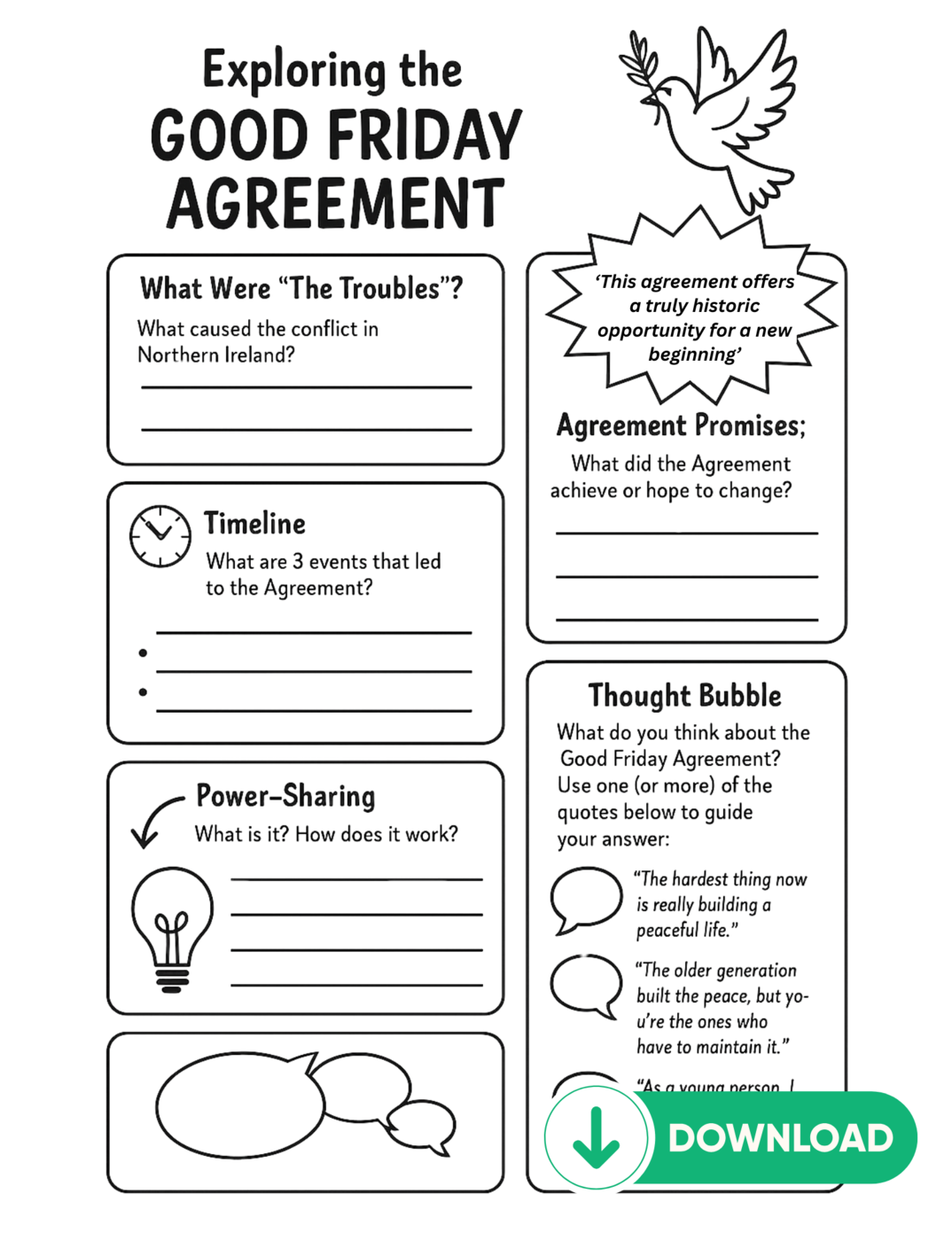 The Good Friday Agreement: 27 Years On - Scoilnet