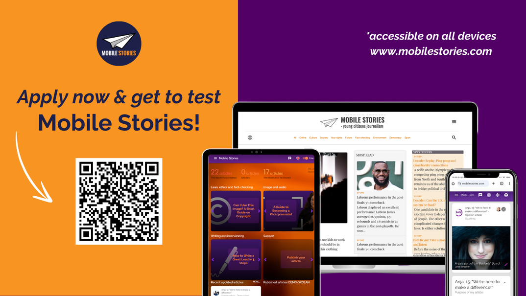 Mobile Stories Project - Scoilnet