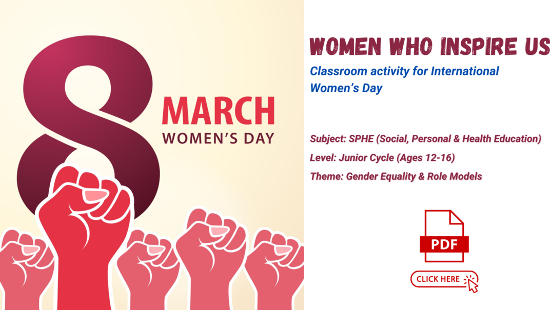 International Womens Day 2025 - Scoilnet