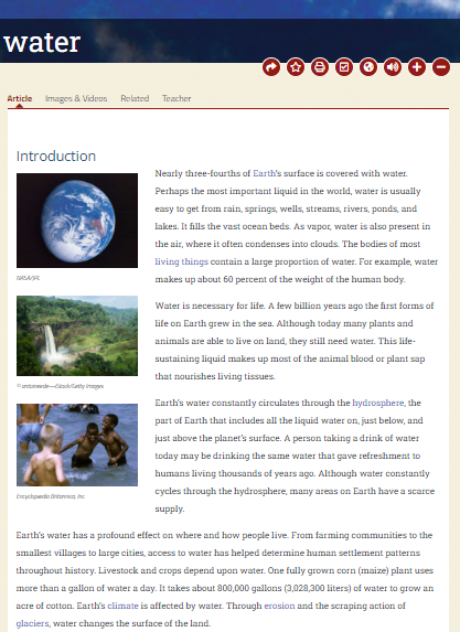 10 Things to Know About: Water - Scoilnet