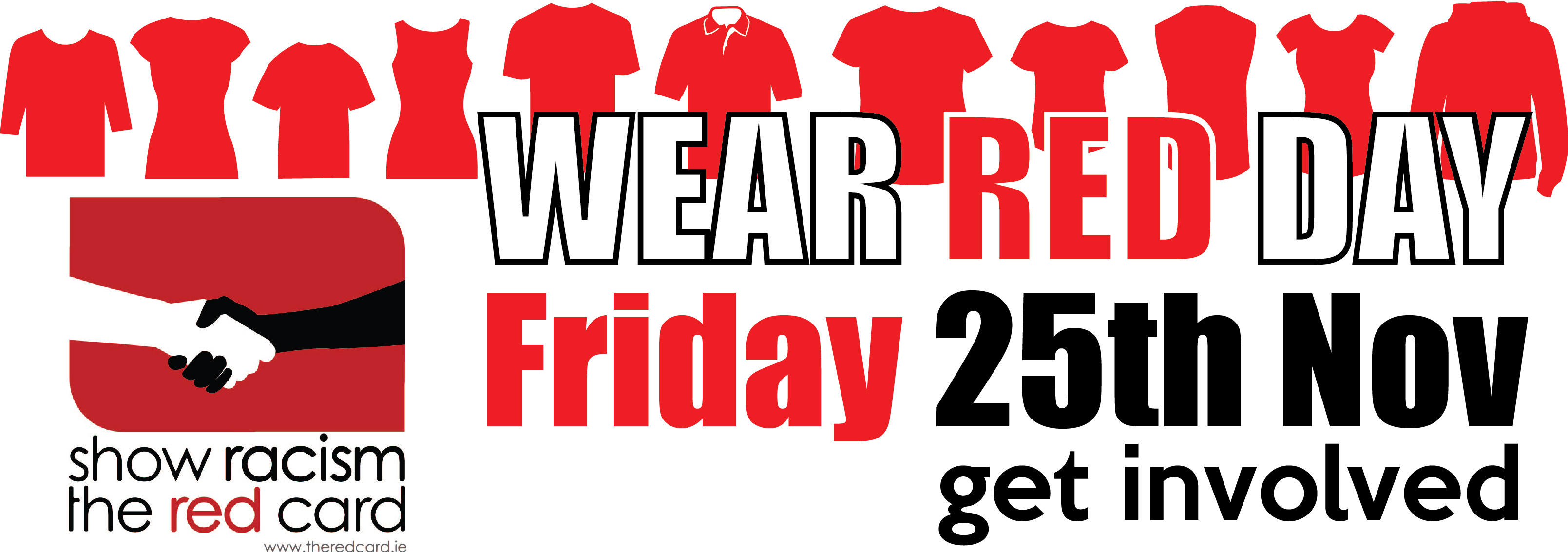 Wear Red Day for Show Racism the Red Card. - Scoilnet