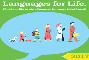 Language award - Eurpean Language Label 2017 - Scoilnet
